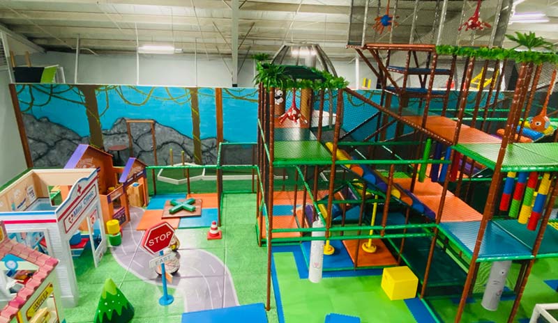 Tubes Playground | Athletic Edge Adventure Park | Salem, OR