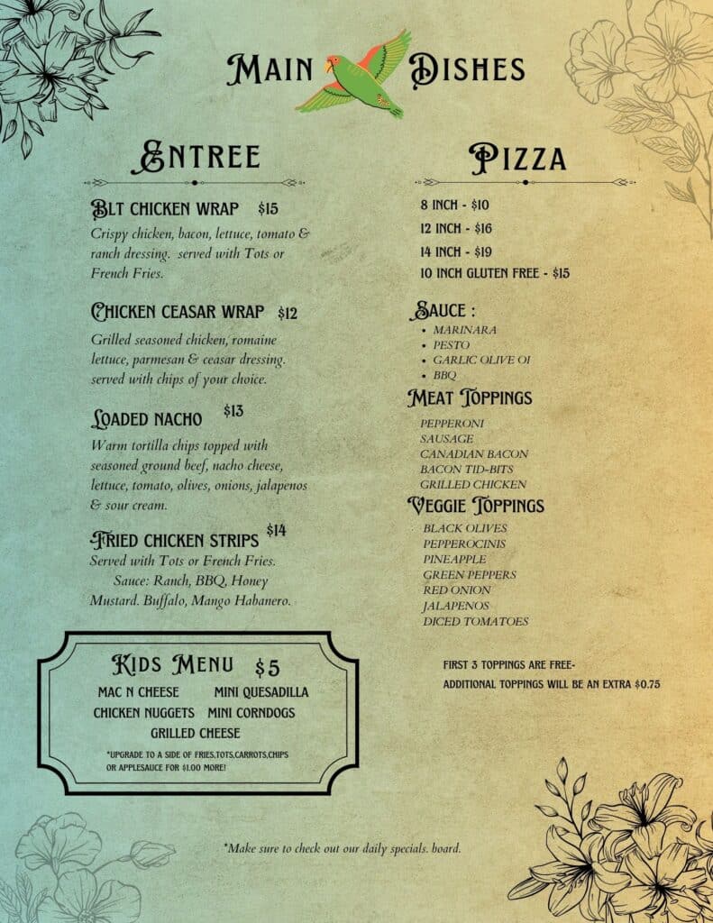 Food & Drinks | Athletic Edge Adventure Park | Salem, OR